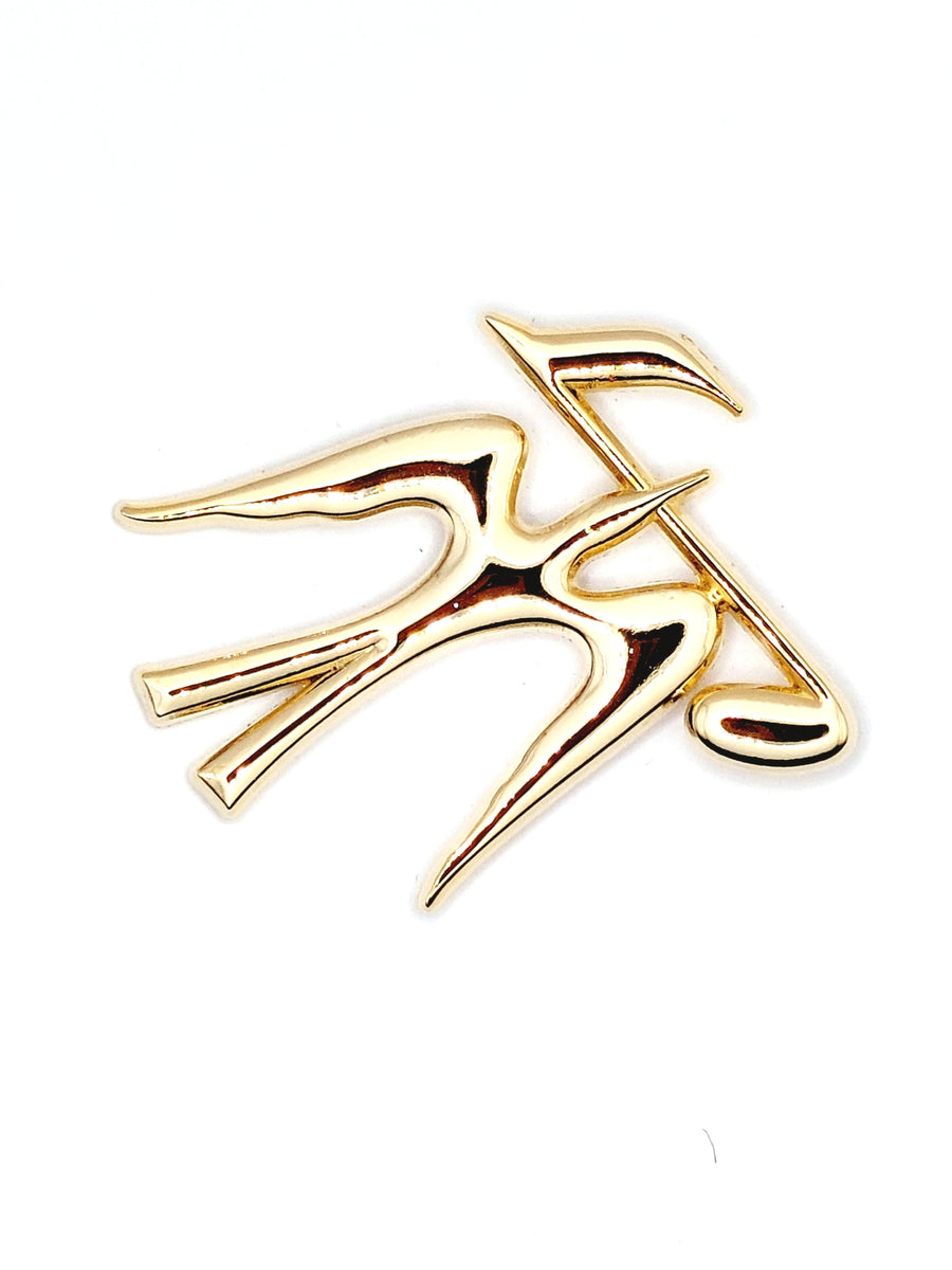 Fisher Gold Songbird Badge Vintage Stereo Pin By Audio-Relics – audio ...